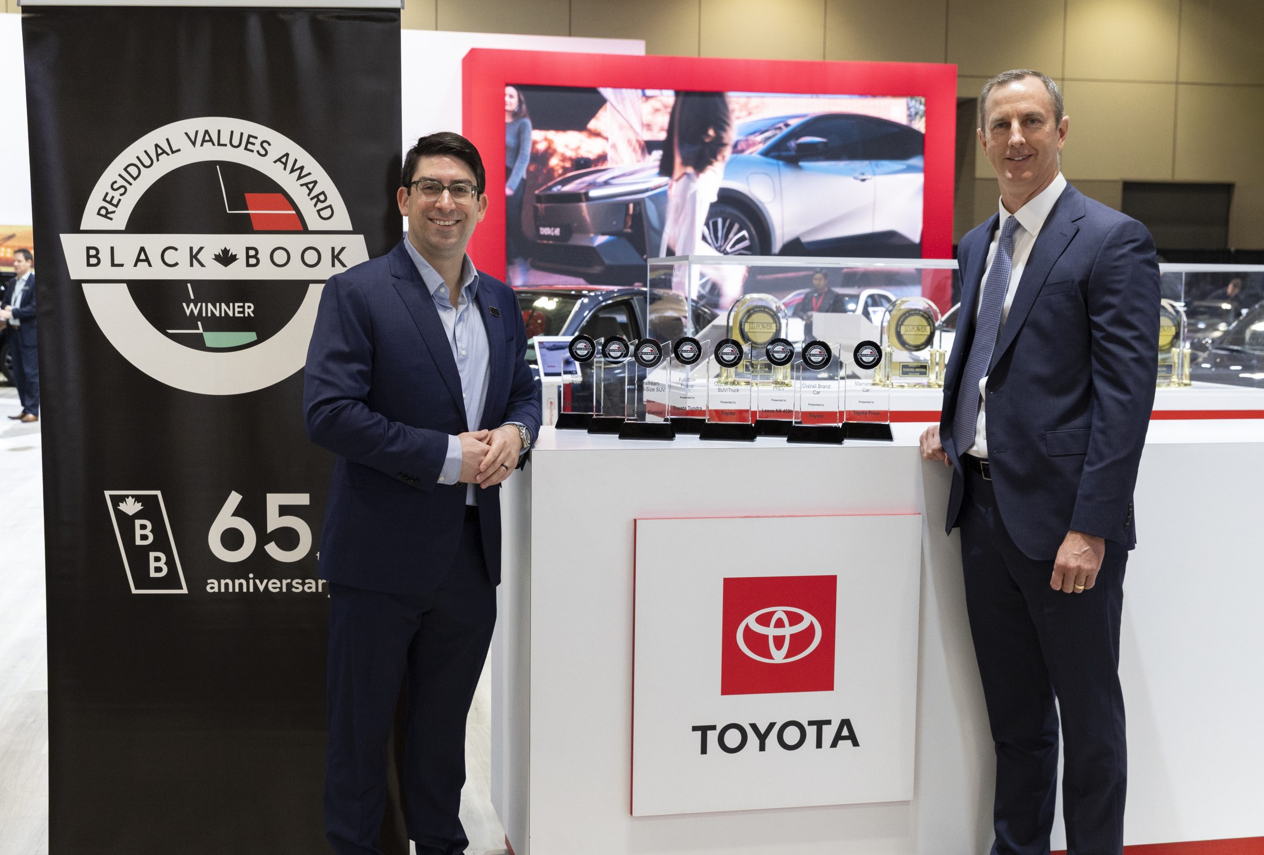 Toyota Canada recognized by Canadian Black Book with multiple 2026 Best ...